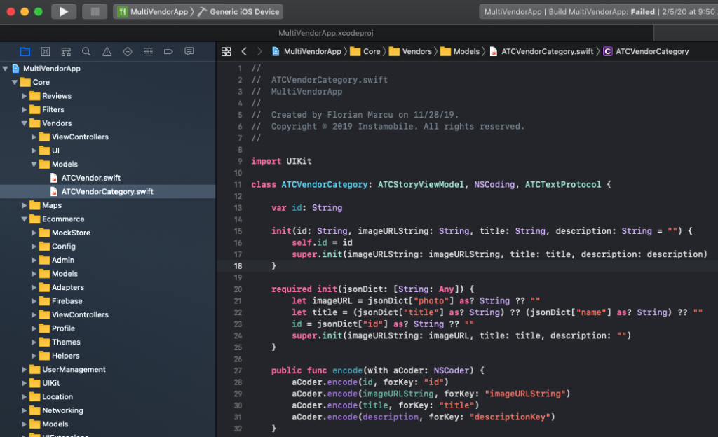 Setting Up Firebase Tables - iOS App Templates