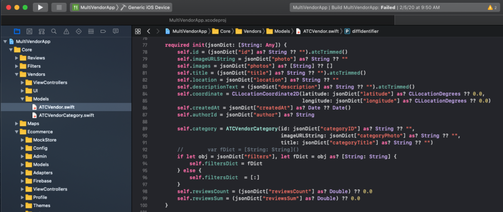Setting Up Firebase Tables - iOS App Templates