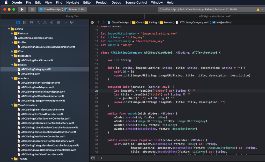 Setting up Firebase Tables - iOS App Templates
