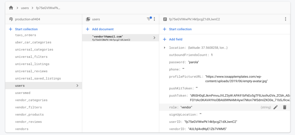Configure Driver & Restaurant Apps - iOS App Templates